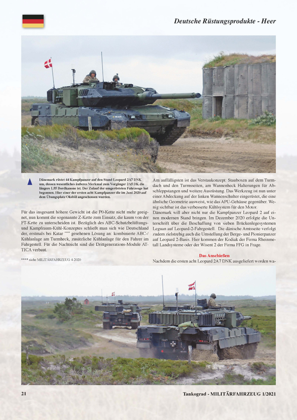 MILITÄRFAHRZEUG 1-2021 - TANKOGRAD Publishing - Verlag Jochen Vollert ...