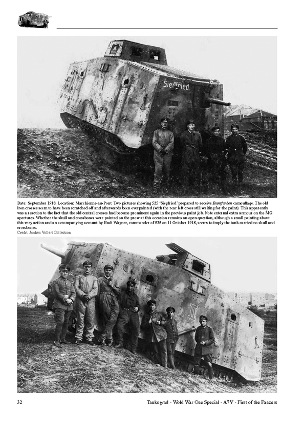 Sturmpanzer A7V First of the Panzers - TANKOGRAD Publishing - Verlag ...