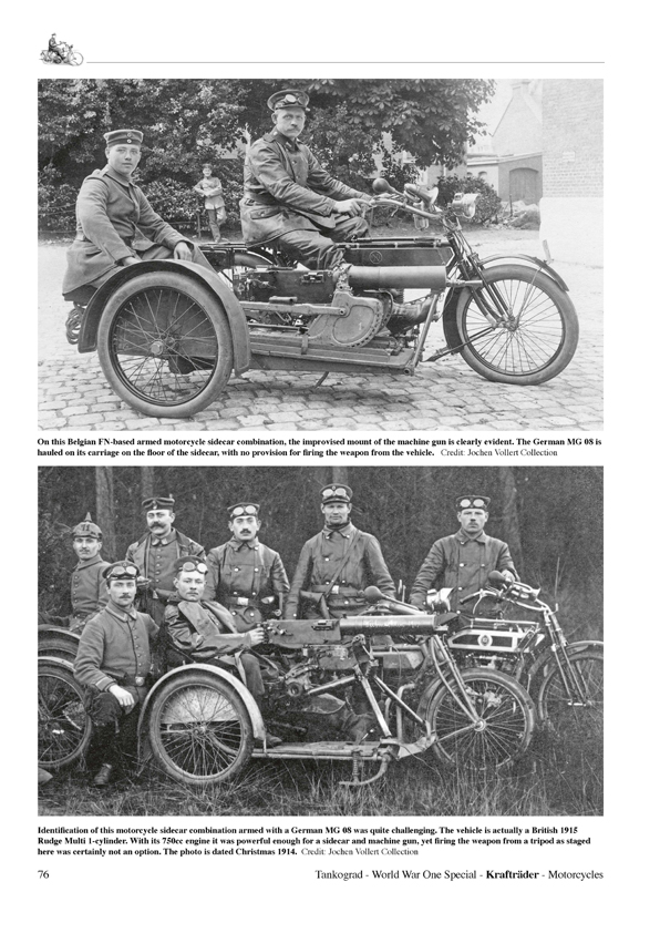 Krafträder German Military Motorcycles - TANKOGRAD Publishing - Verlag ...