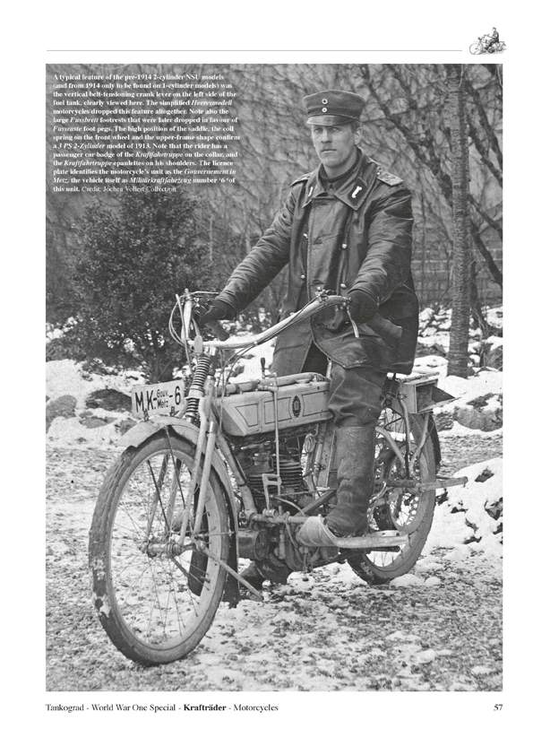 Krafträder German Military Motorcycles - TANKOGRAD Publishing - Verlag ...