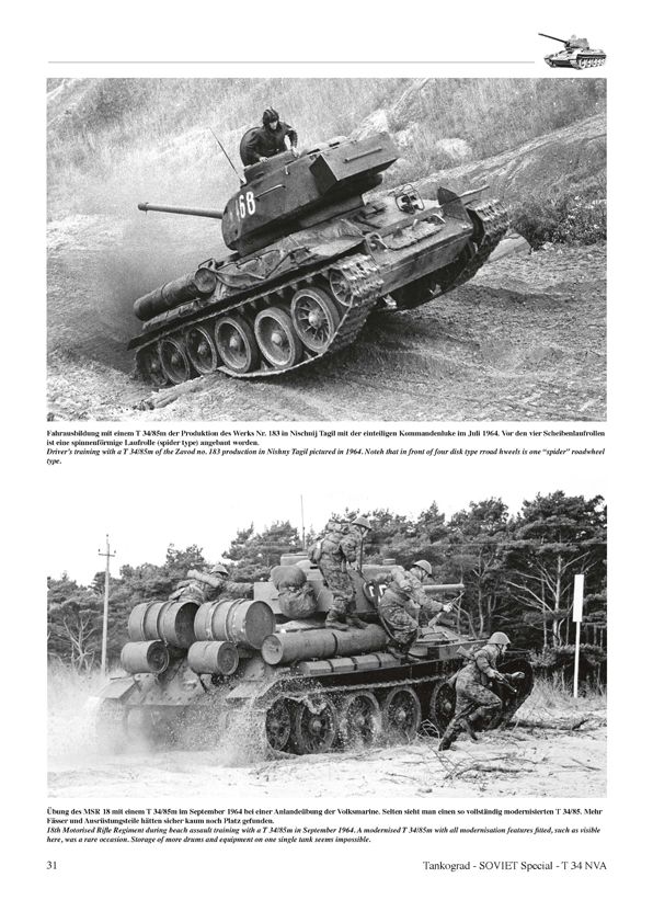 T 34 NVA The Soviet T-34 Tank and its Variants in Service with the East ...