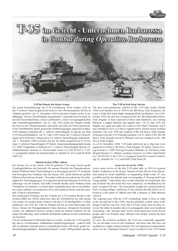 T-35 The Soviet "Giant of the Eastern Front" - Development, Production ...