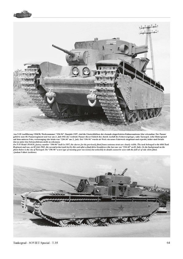 T-35 The Soviet "Giant of the Eastern Front" - Development, Production ...