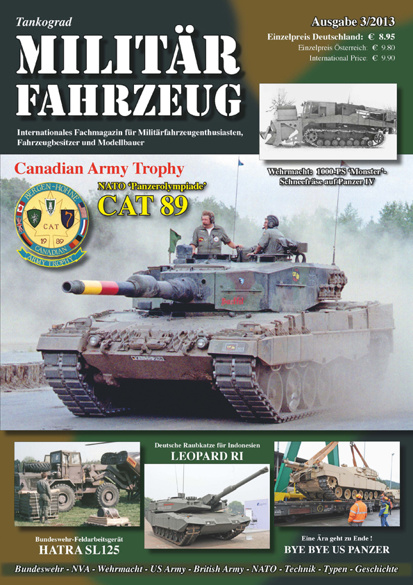 MILITÄRFAHRZEUG 3-2013 - TANKOGRAD Publishing - Verlag Jochen Vollert ...