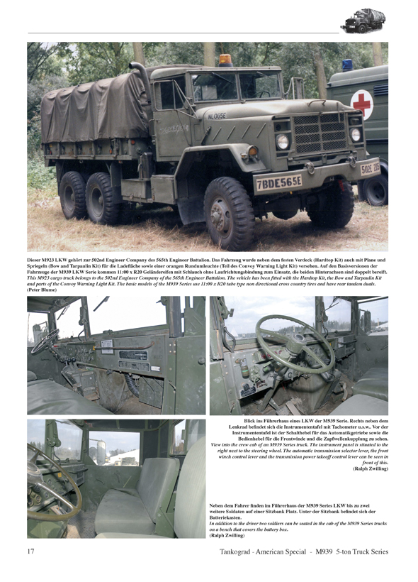 M939 5-ton 6x6 Truck Series - TANKOGRAD Publishing - Verlag Jochen ...