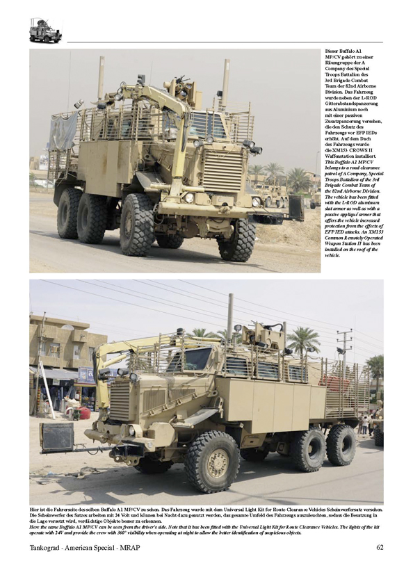 MRAP - Modern U.S. Army Mine Resistant Ambush Protected Vehicles ...