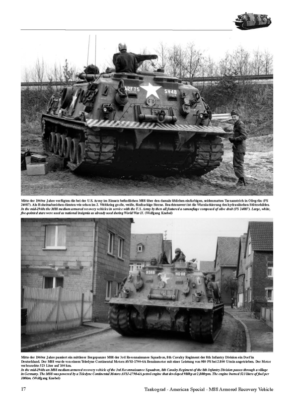 M88 Armored Recovery Vehicle - TANKOGRAD Publishing - Verlag Jochen ...