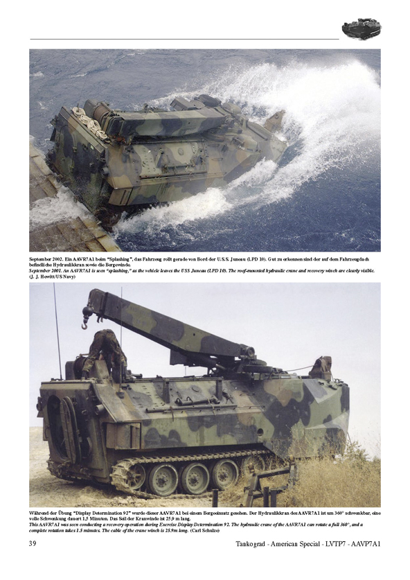 LVTP7 - AAVP7A1 The Amtrac of the U.S. Marines - Development ...