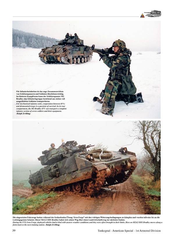 1st Armored Division Vehicles of the 1st Armored Division in Germany ...