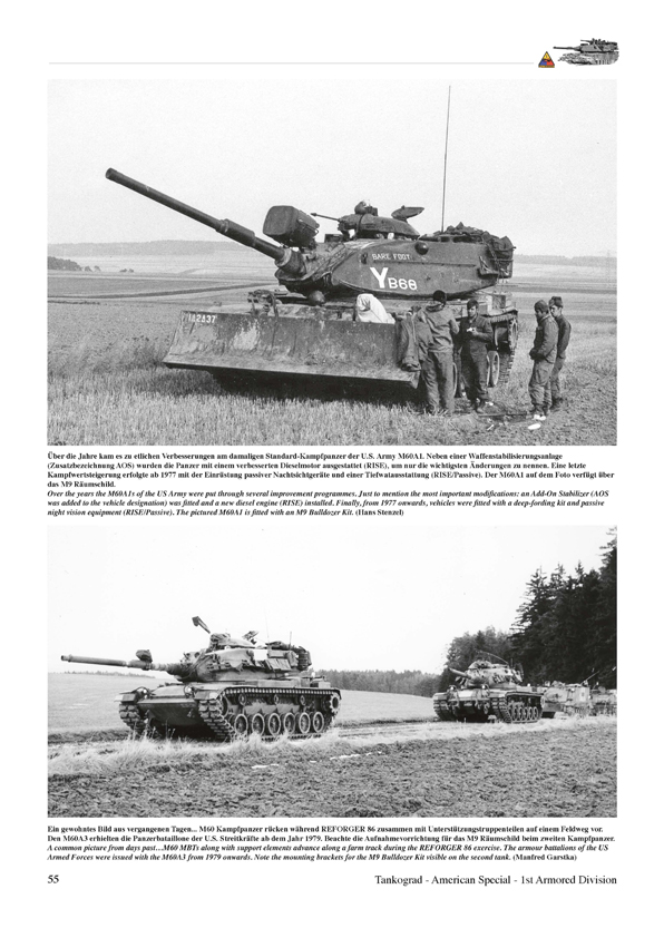 1st Armored Division Vehicles of the 1st Armored Division in Germany ...