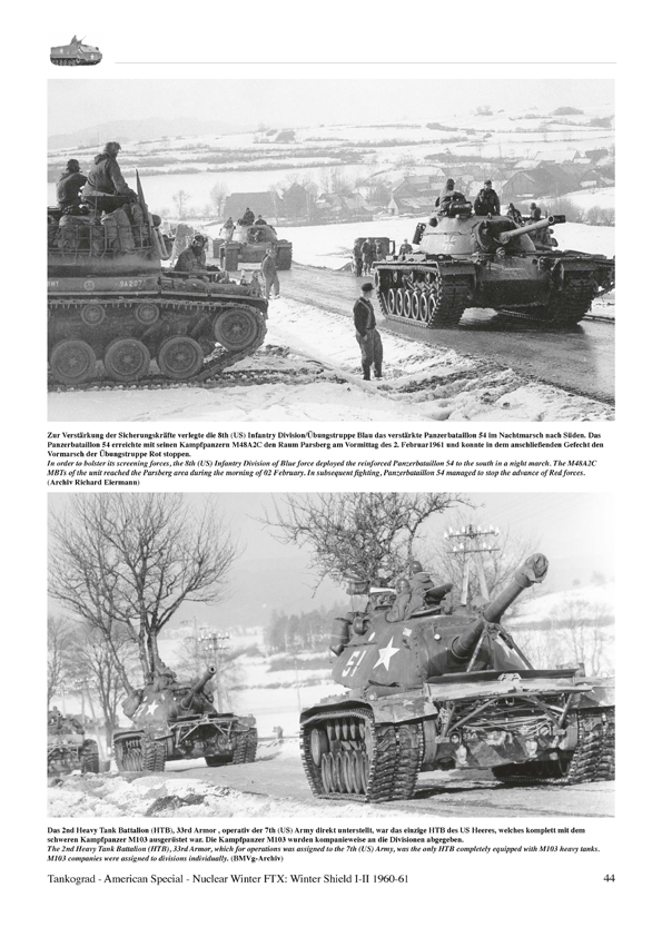 NUCLEAR WINTER FTX US Army Vehicles during the Cold War Exercises ...