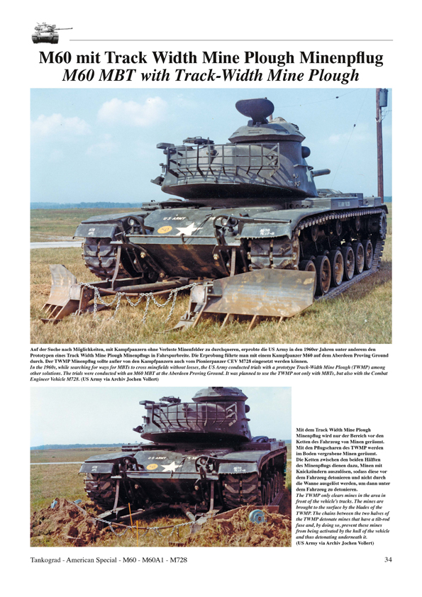 M60, M60A1, M728 - TANKOGRAD Publishing - Verlag Jochen Vollert ...
