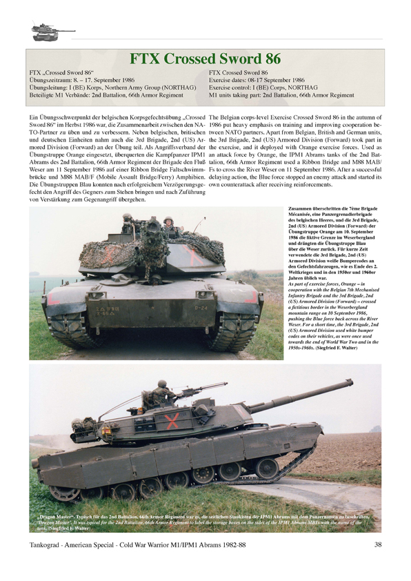 Cold War Warrior M1/IPM1 Abrams Der Kampfpanzer M1/IPM1 Abrams im ...