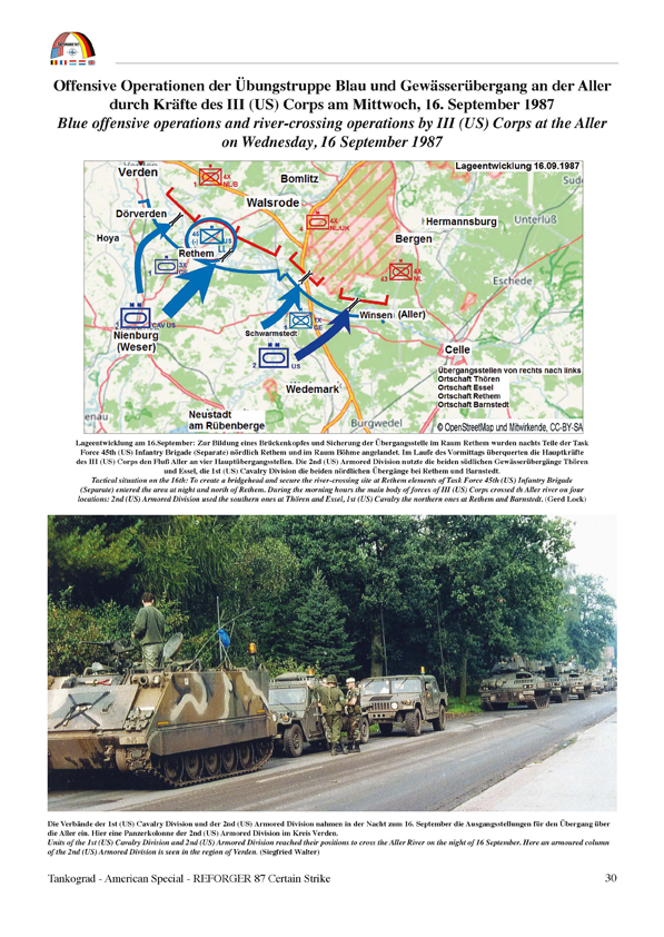 REFORGER 87 - Certain Strike The Cold War's Largest Transatlantic ...