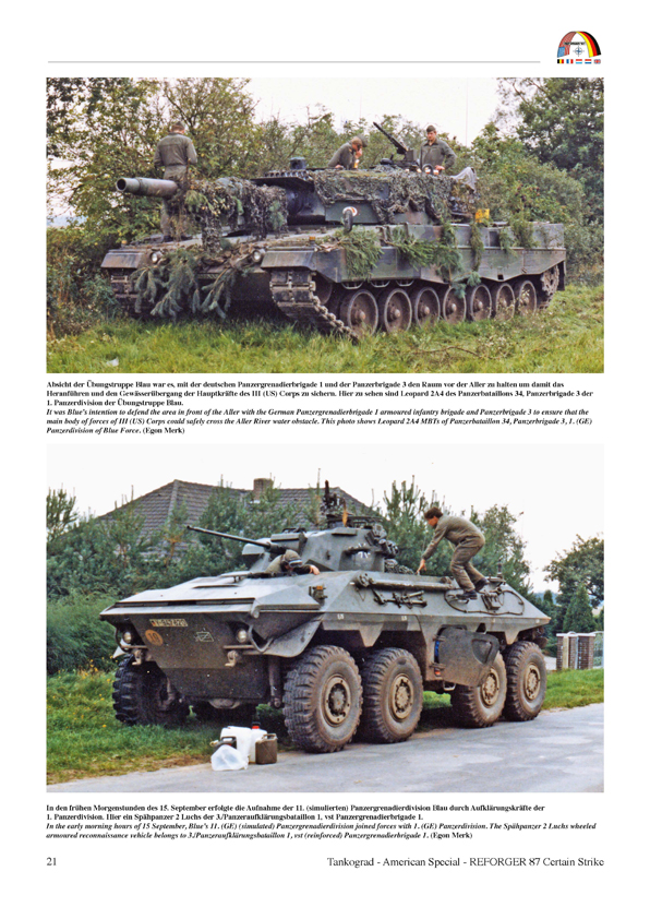 REFORGER 87 - Certain Strike The Cold War's Largest Transatlantic ...