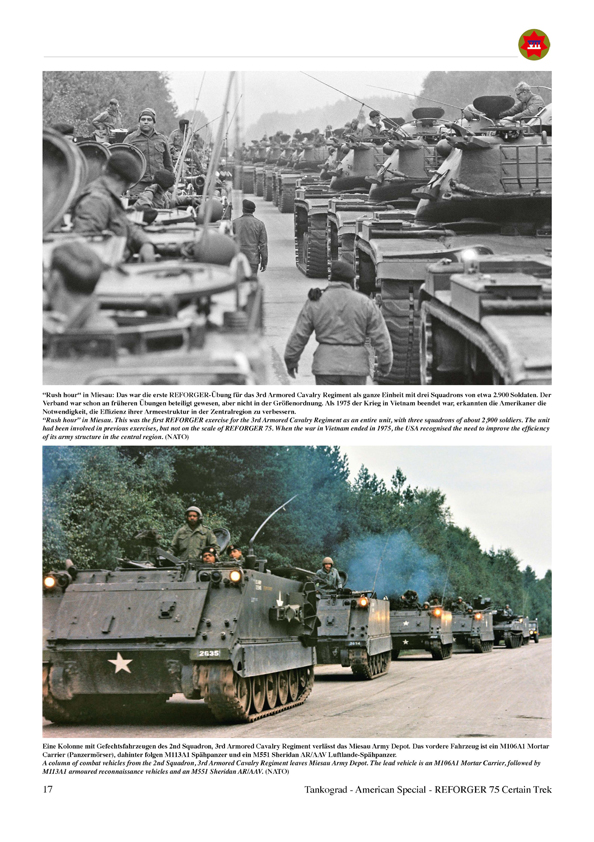 REFORGER 75 - Certain Trek The US Army training on NATO's Eastern ...