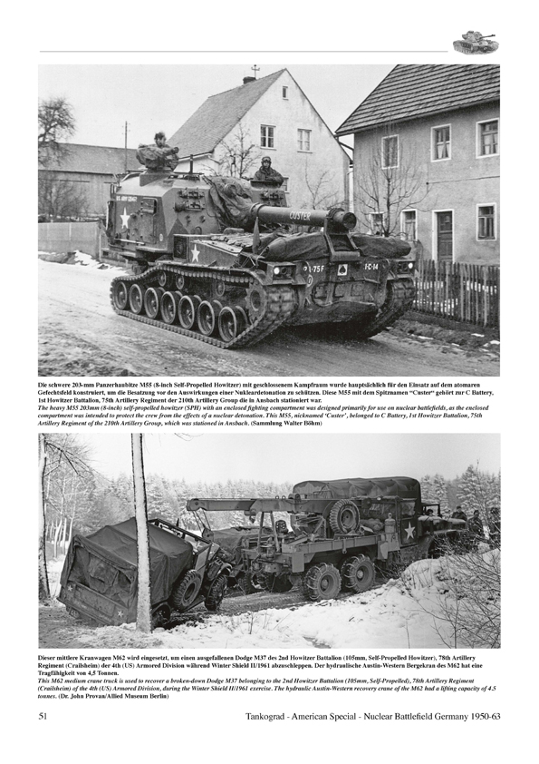Nuclear Battlefield Germany 1950-63 US Army Vehicles during the Early ...