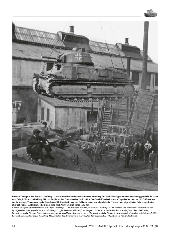 Panzerkampfwagen (Somua) 35 S - 739 (f) The French Somua S35 Tank in ...