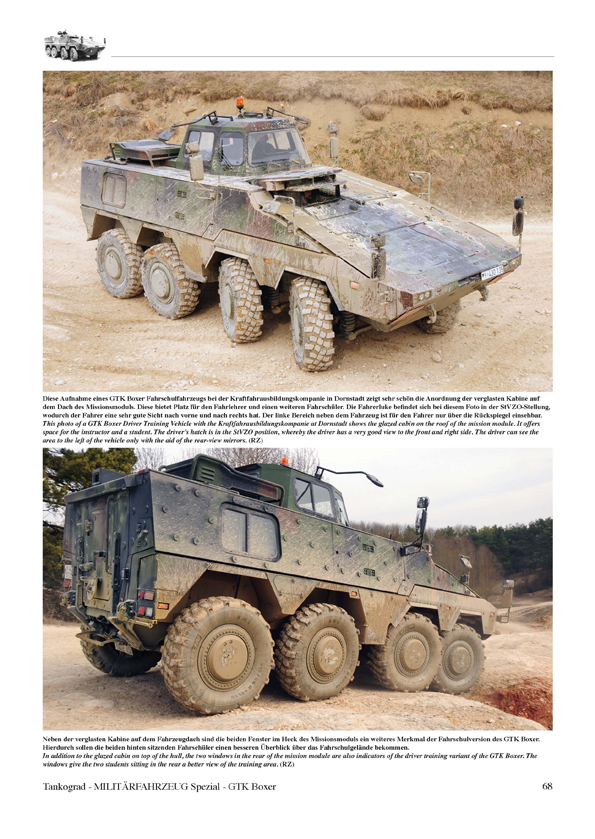 Boxer The GTK Multirole Armoured Wheeled Vehicle in Modern German Army ...