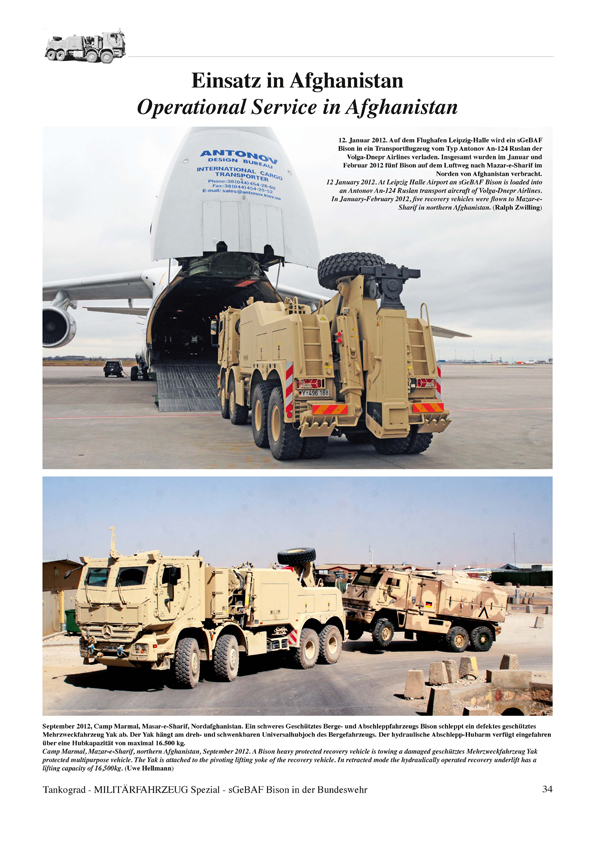 sGeBAF BISON Heavy Protected Recovery Vehicle - TANKOGRAD Publishing ...