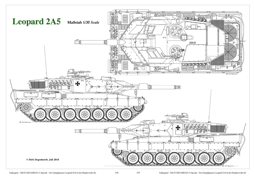 LEOPARD 2A5 The German Leopard 2A5 Main Battle Tank Development ...