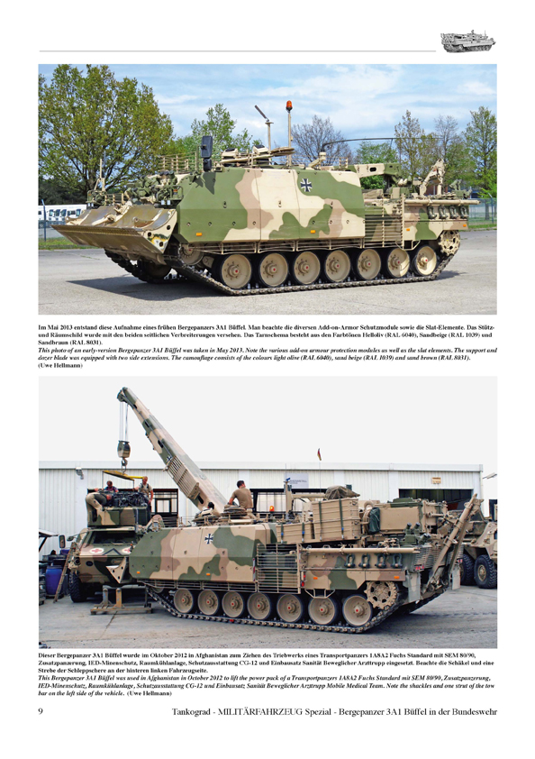 Büffel The Leopard-2-based Armoured Recovery Vehicle in German Army ...
