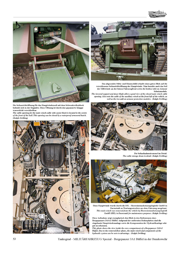 Büffel Der Bergepanzer 3A1 in der Bundeswehr - REPRINT - TANKOGRAD ...