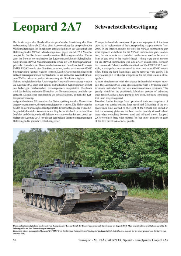 LEOPARD 2A7 Development History - Technology - Modernisation and ...