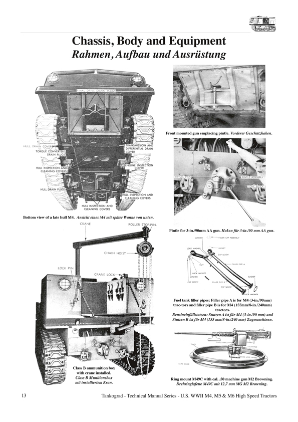 Reprint U.S. WW II M4, M5, M6 High Speed Tractors - TANKOGRAD ...