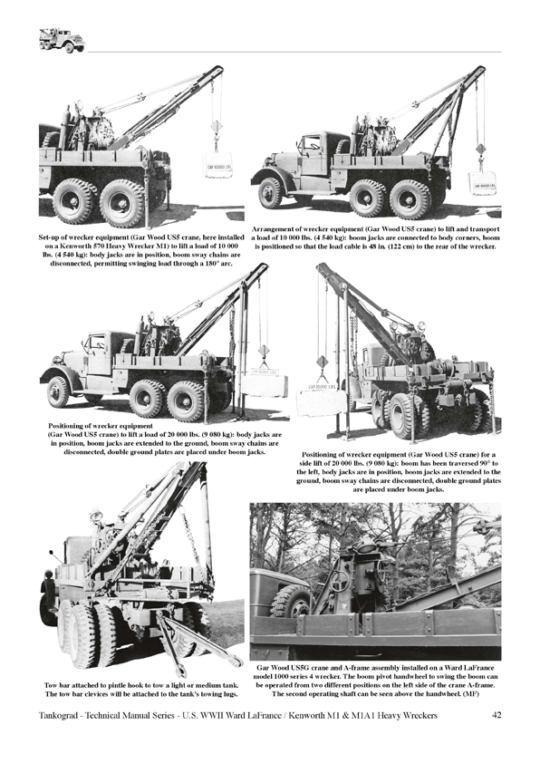 U.S. WW II Ward LaFrance / Kenworth M1 - M1A1 Heavy Wreckers ...