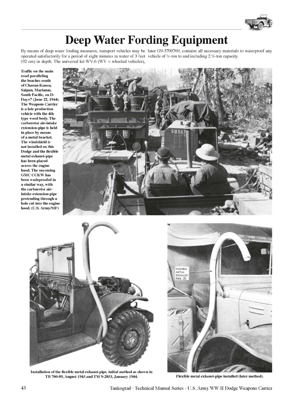 U.S. WW II Dodge WC51-WC52 Weapons Carrier - TANKOGRAD Publishing ...