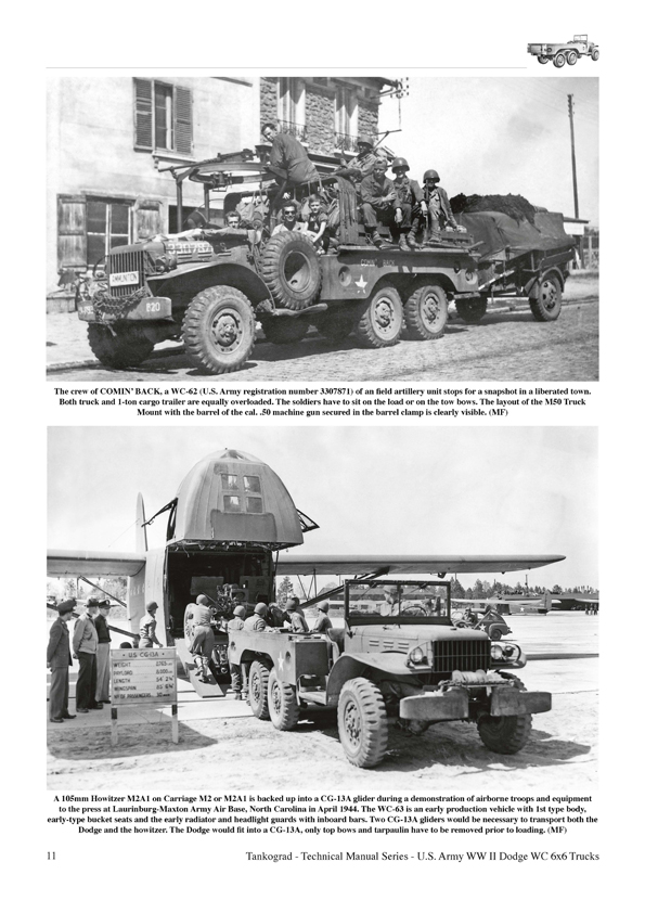 U.S. WW II Dodge WC62-WC63 6x6 Trucks - TANKOGRAD Publishing - Verlag ...