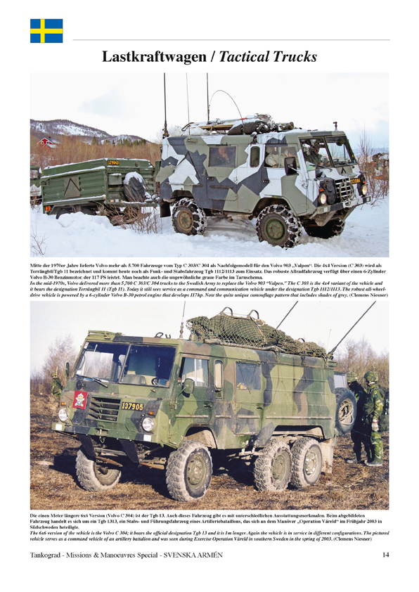 Svenska Armén Vehicles of the Modern Swedish Army - TANKOGRAD ...