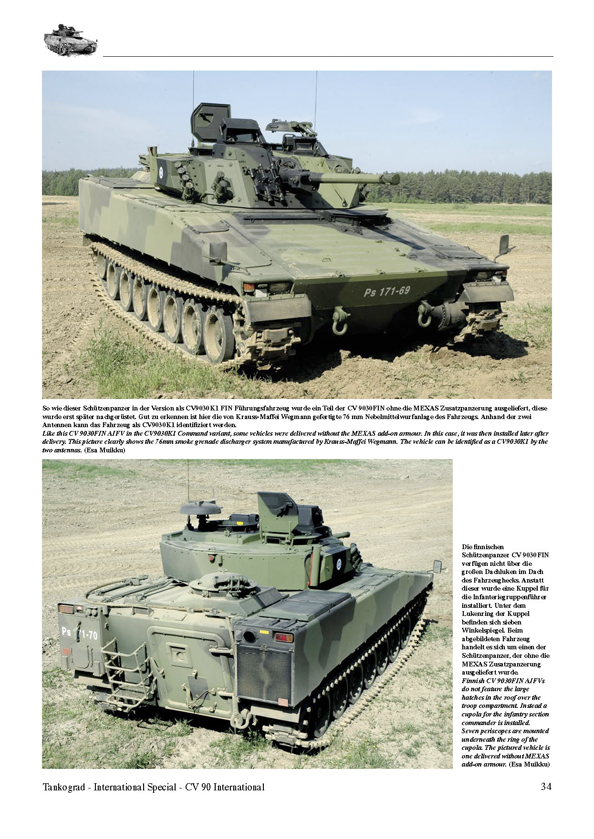 CV 90 International In Service with Denmark, Norway, The Netherlands ...