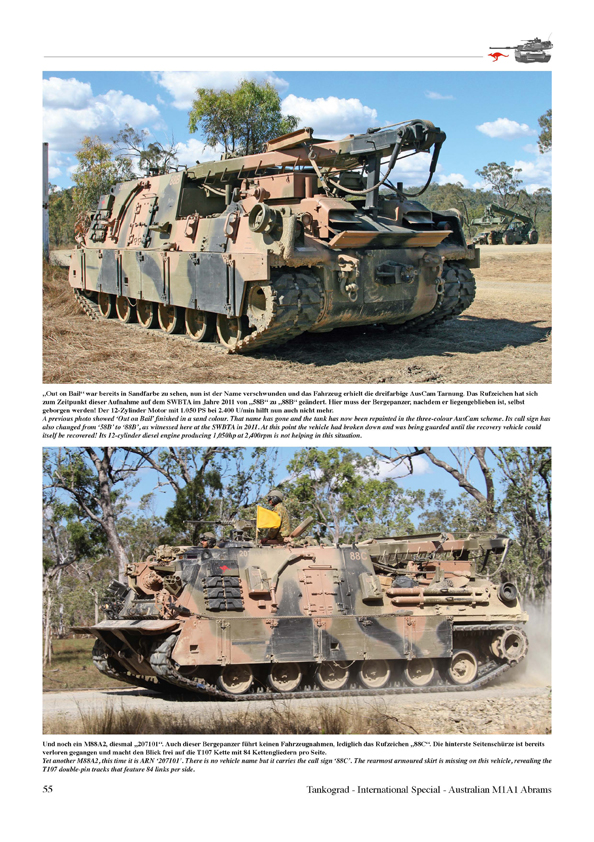 Australian M1A1 Abrams - TANKOGRAD Publishing - Verlag Jochen Vollert ...