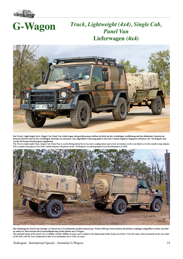 Australian G-Wagons Mercedes-Benz G-Klasse 4x4 und 6x6 Geländewagen der ...
