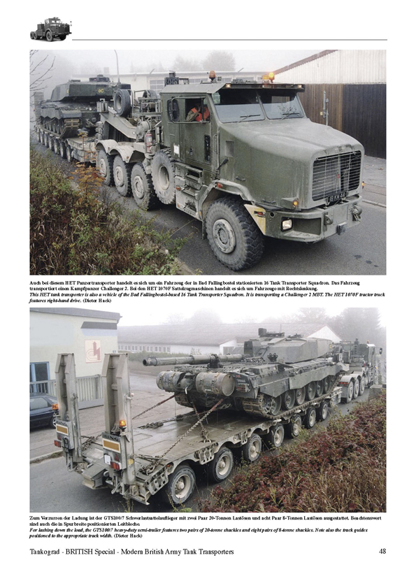Modern British Army Tank Transporters - TANKOGRAD Publishing - Verlag ...