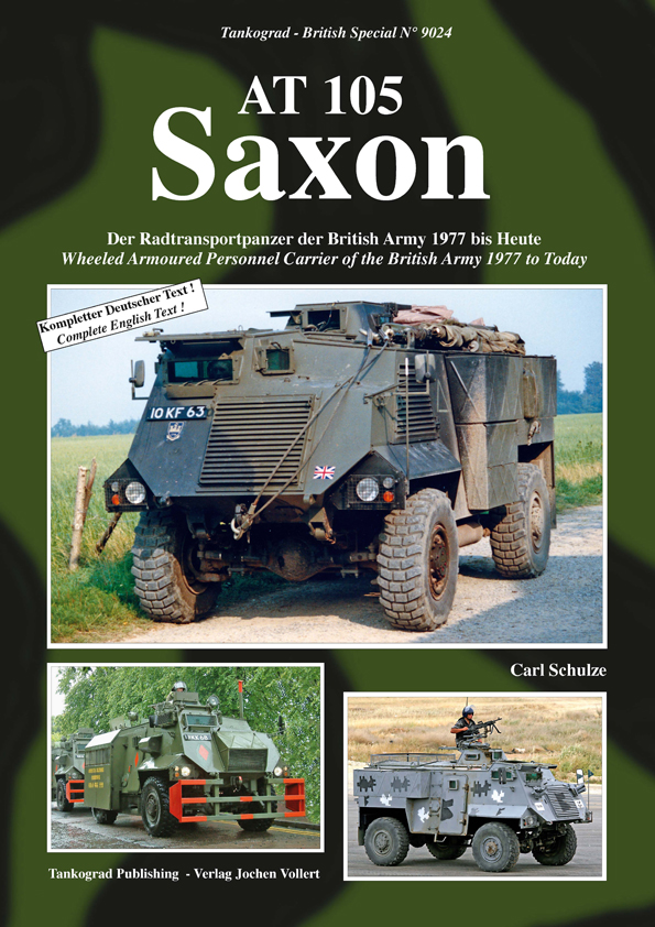 AT 105 SAXON Wheeled Armoured Personnel Carrier of the British Army ...