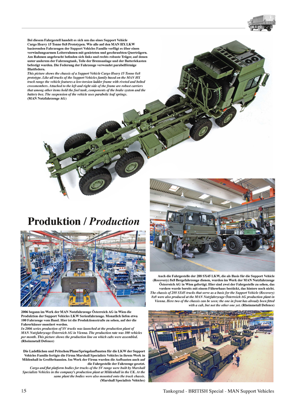 MAN Support Vehicles The most modern Trucks of the British Army ...