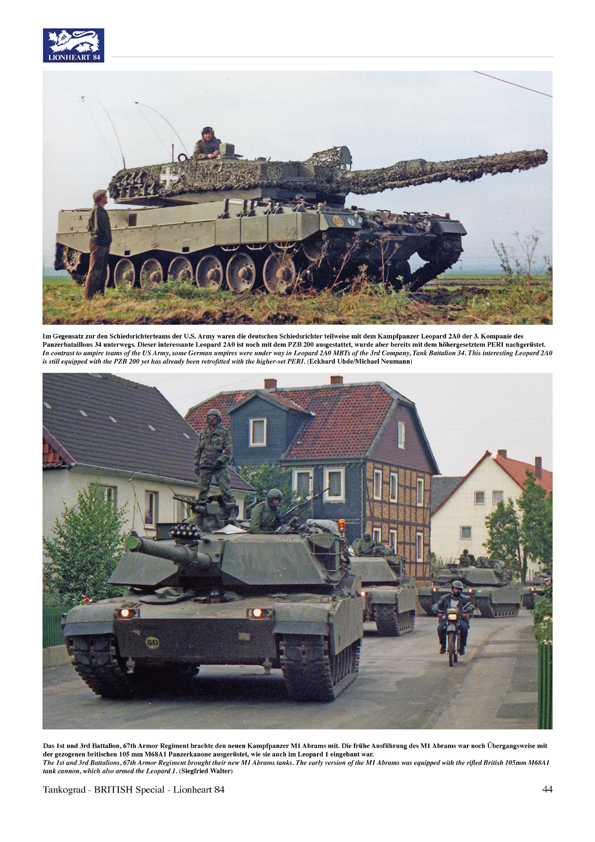 Lionheart 84 The largest British Exercise of the Cold War - TANKOGRAD ...