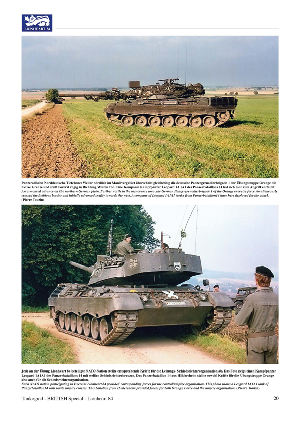 Lionheart 84 The largest British Exercise of the Cold War - TANKOGRAD ...