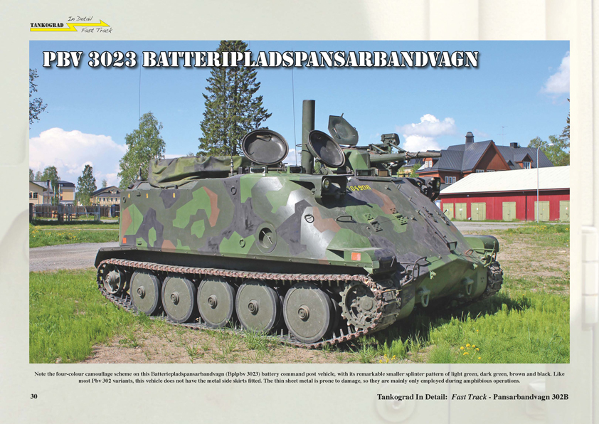 Pansarbandvagn 302 B Sweden's "M113" - TANKOGRAD Publishing - Verlag ...