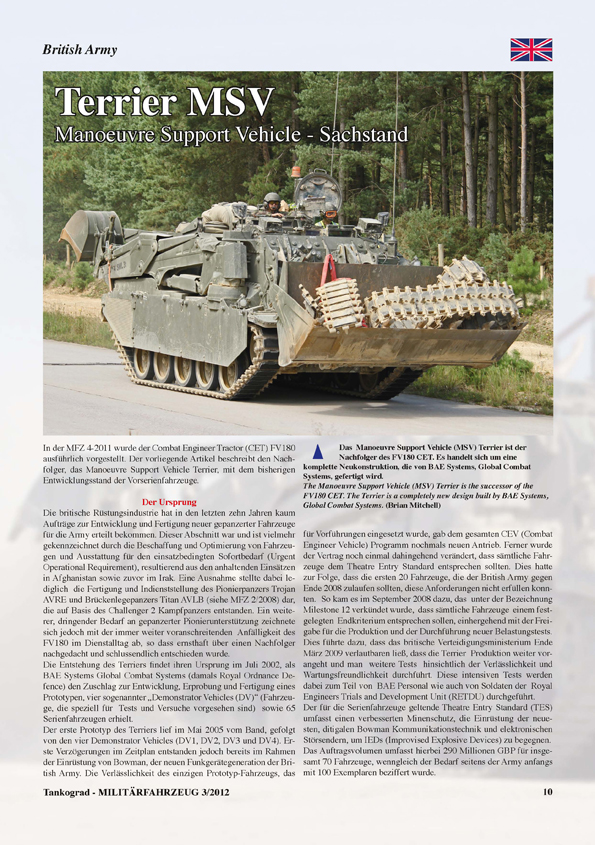 MILITÄRFAHRZEUG 3-2012 - TANKOGRAD Publishing - Verlag Jochen Vollert ...