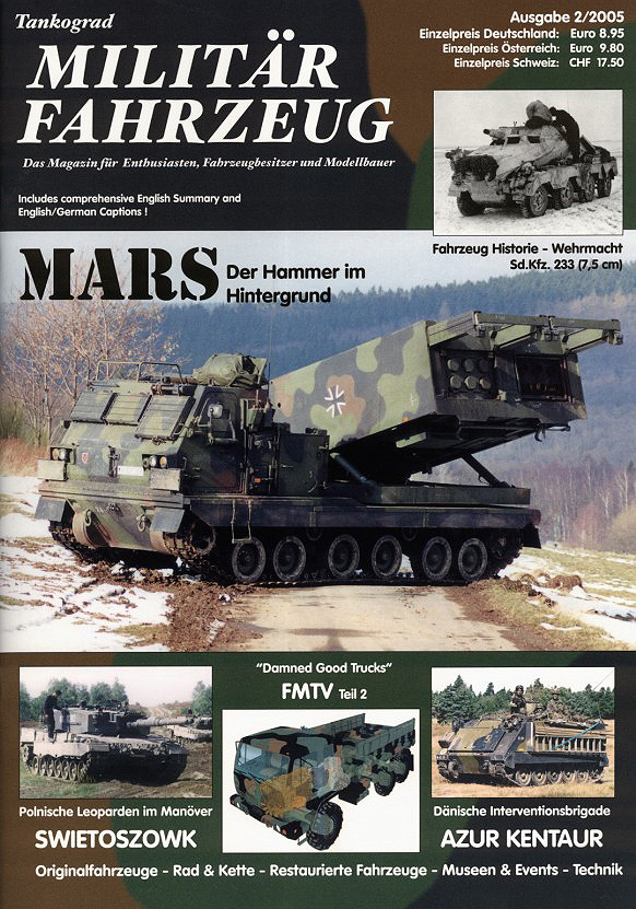 MILITÄRFAHRZEUG 2-2005 - TANKOGRAD Publishing - Verlag Jochen Vollert ...