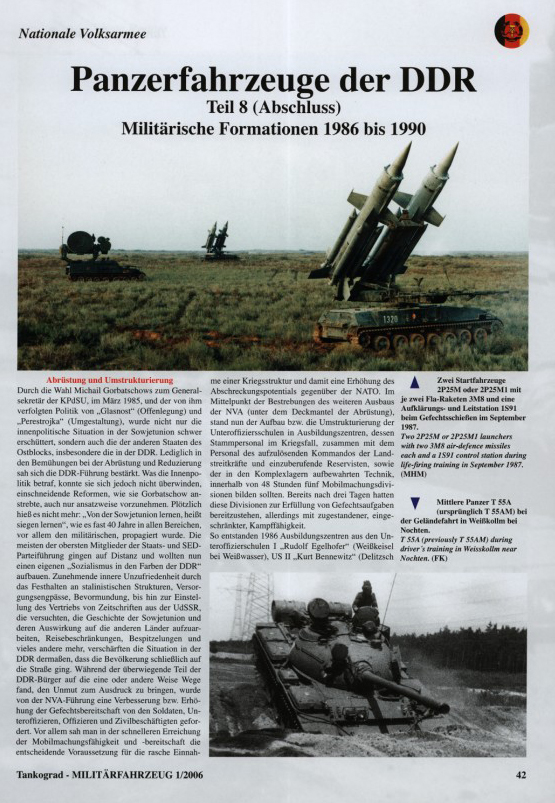 MILITÄRFAHRZEUG 1-2006 - TANKOGRAD Publishing - Verlag Jochen Vollert ...