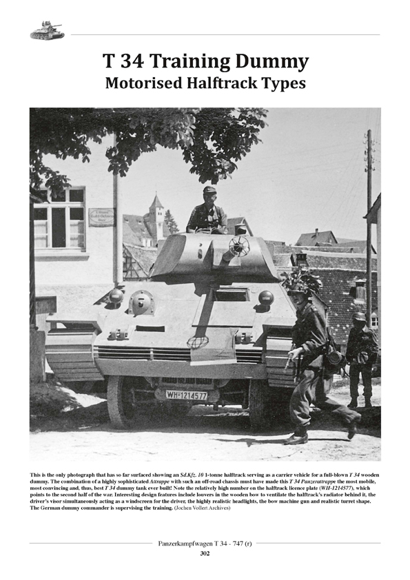 Panzerkampfwagen T 34 - 747(r) The Soviet T-34 Tank as Beutepanzer and ...