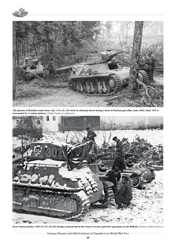 German Panzers and Allied Armour in Yugoslavia in World War Two ...